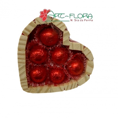 Coração de Chocolate Pequeno